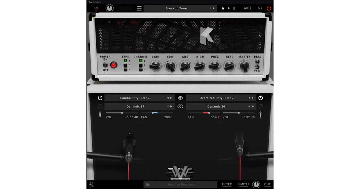 Kuassa Amplifikation VVV Amplifier Modeling Plug-In 11-31513 B&H