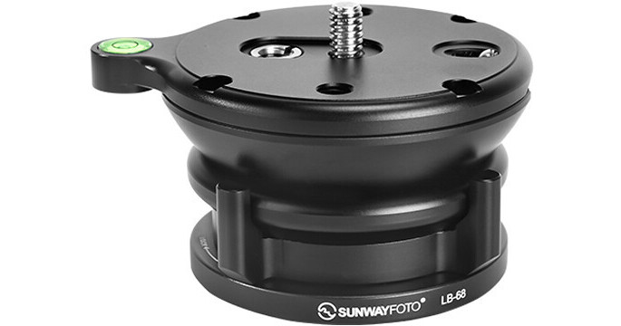 Sunwayfoto LB-68 Leveling Base with External Bubble LB-68