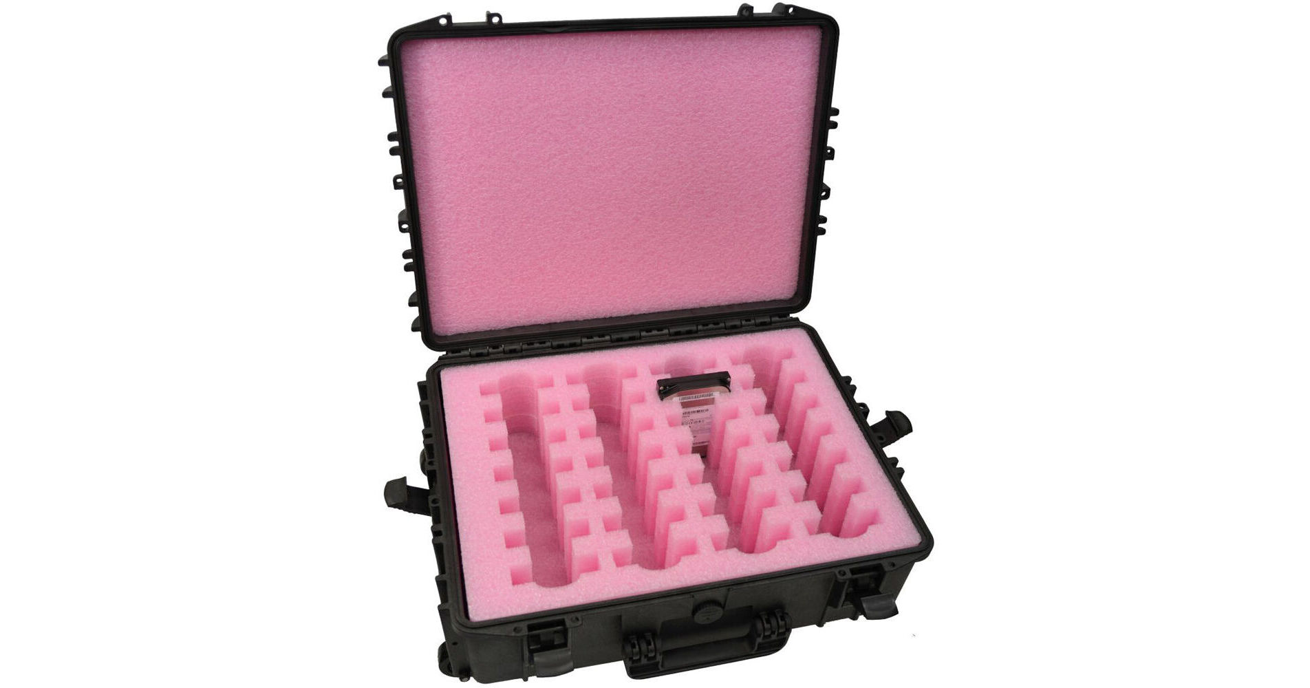 DORO Cases HDVAULT Wheeled Storage Case for 28 x