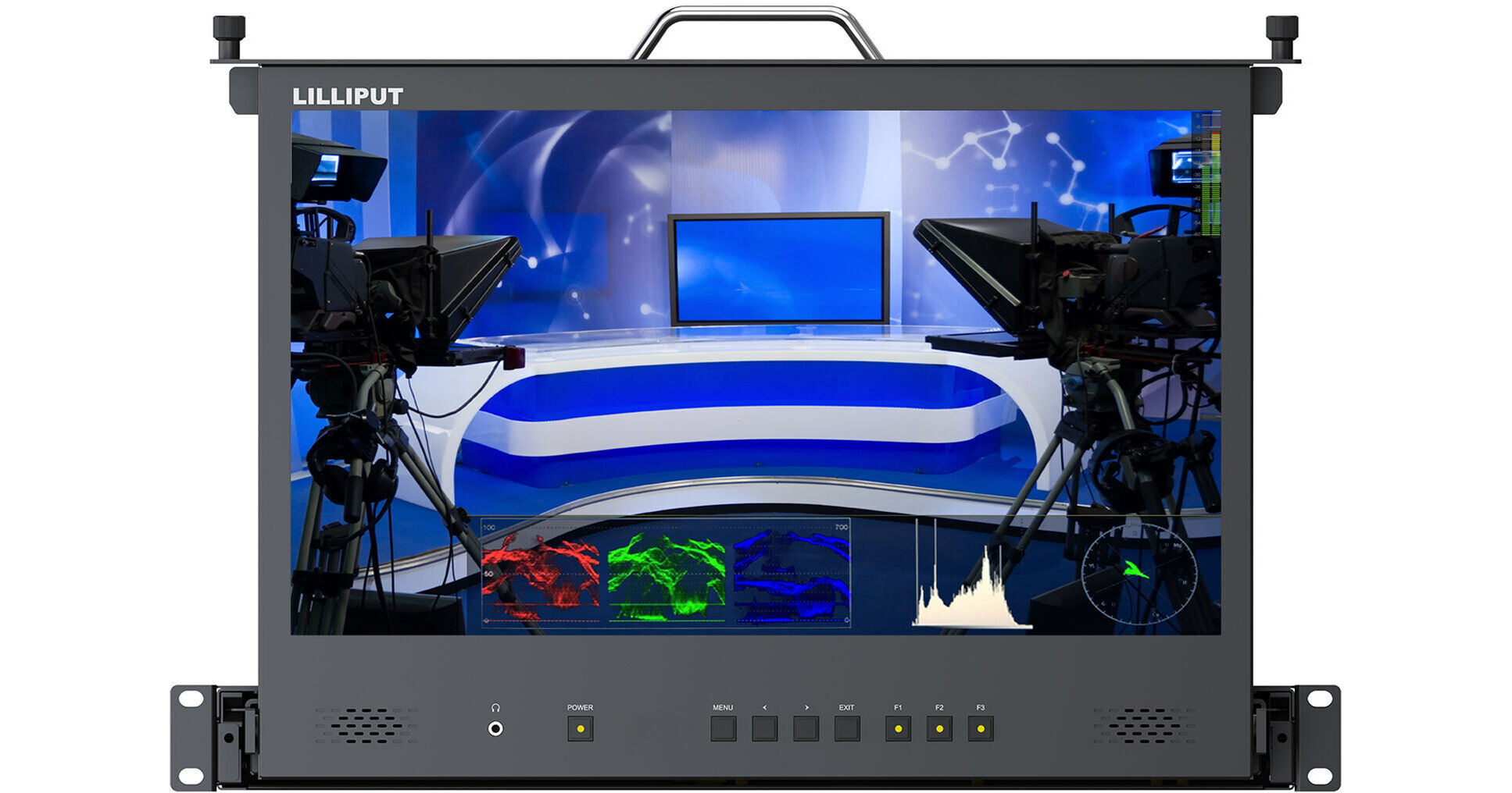 Lilliput RM-1731 17.3" Pullout Rackmount HDMI Monitor RM-1731