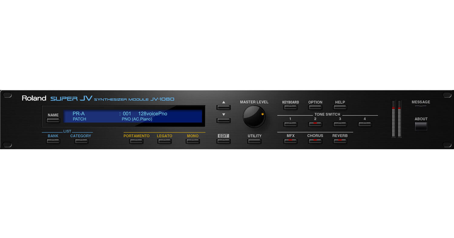 Roland JV-1080 Lifetime Key Software Synthesizer RCJV1080LTK B&H