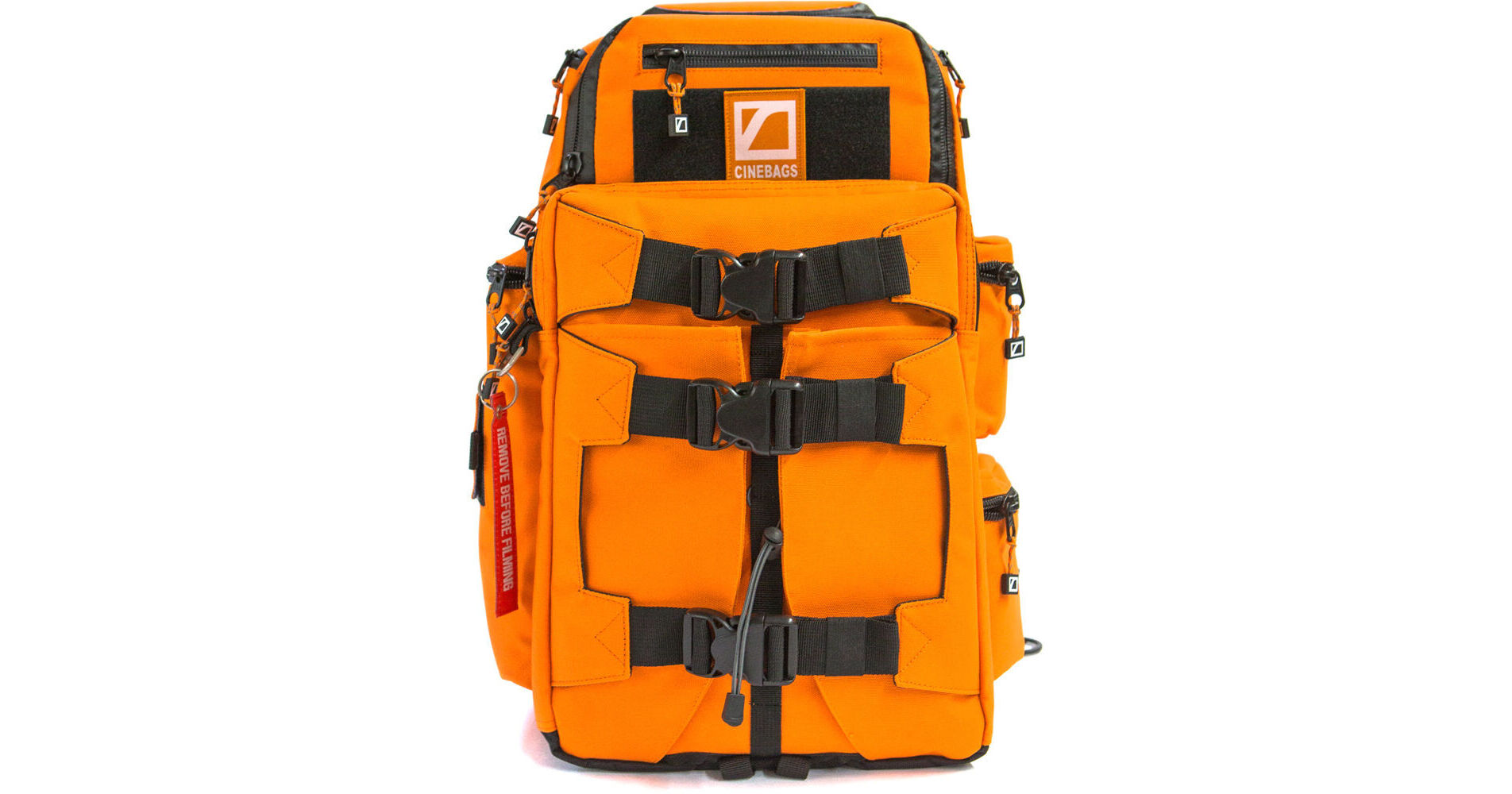 CineBags CB25 Revolution Backpack (Fire Orange) CB25FO B&H Photo