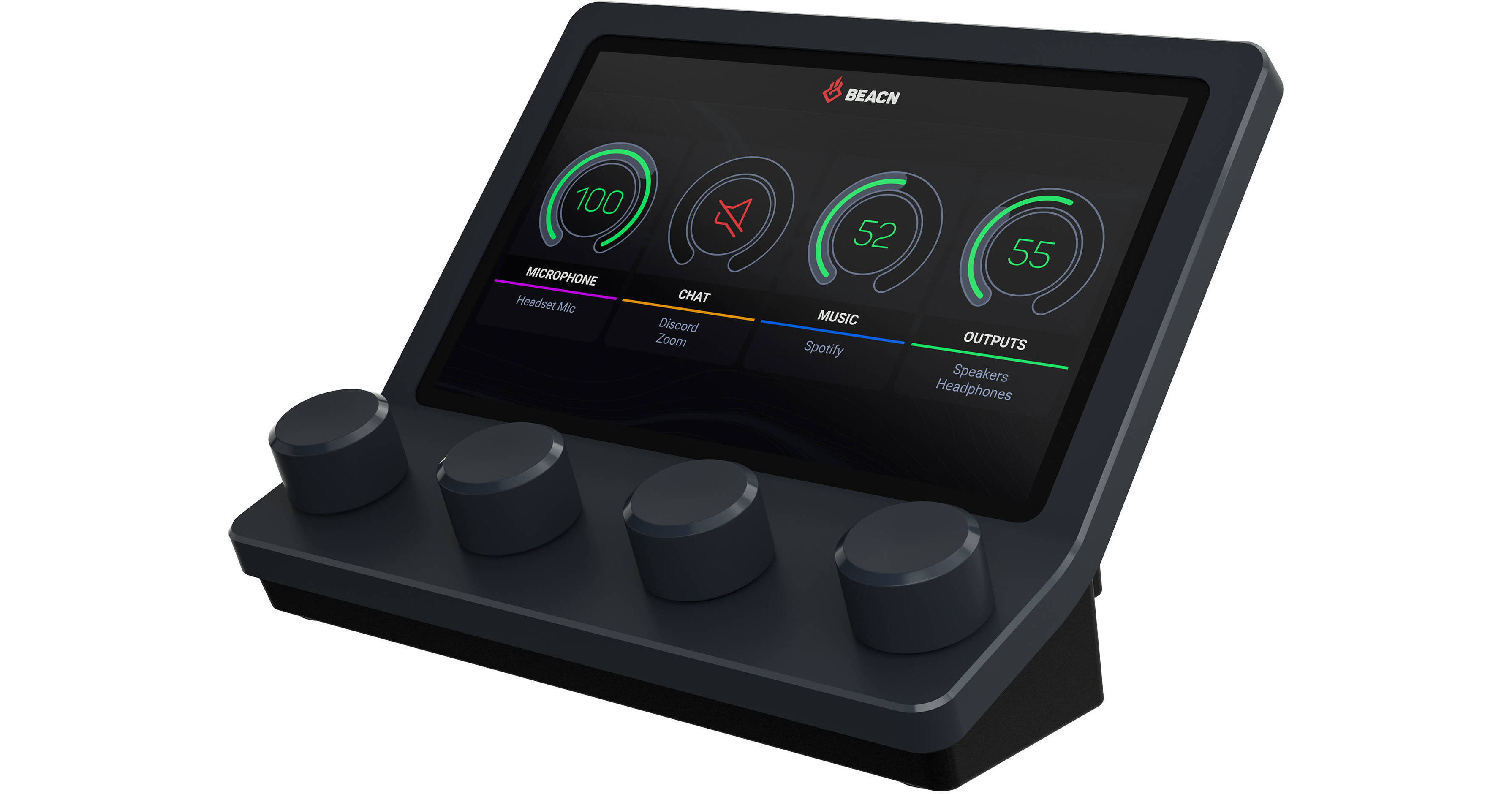 BEACN BEACN Mix Desktop Control Surface (Blue) 055845300020 B&H