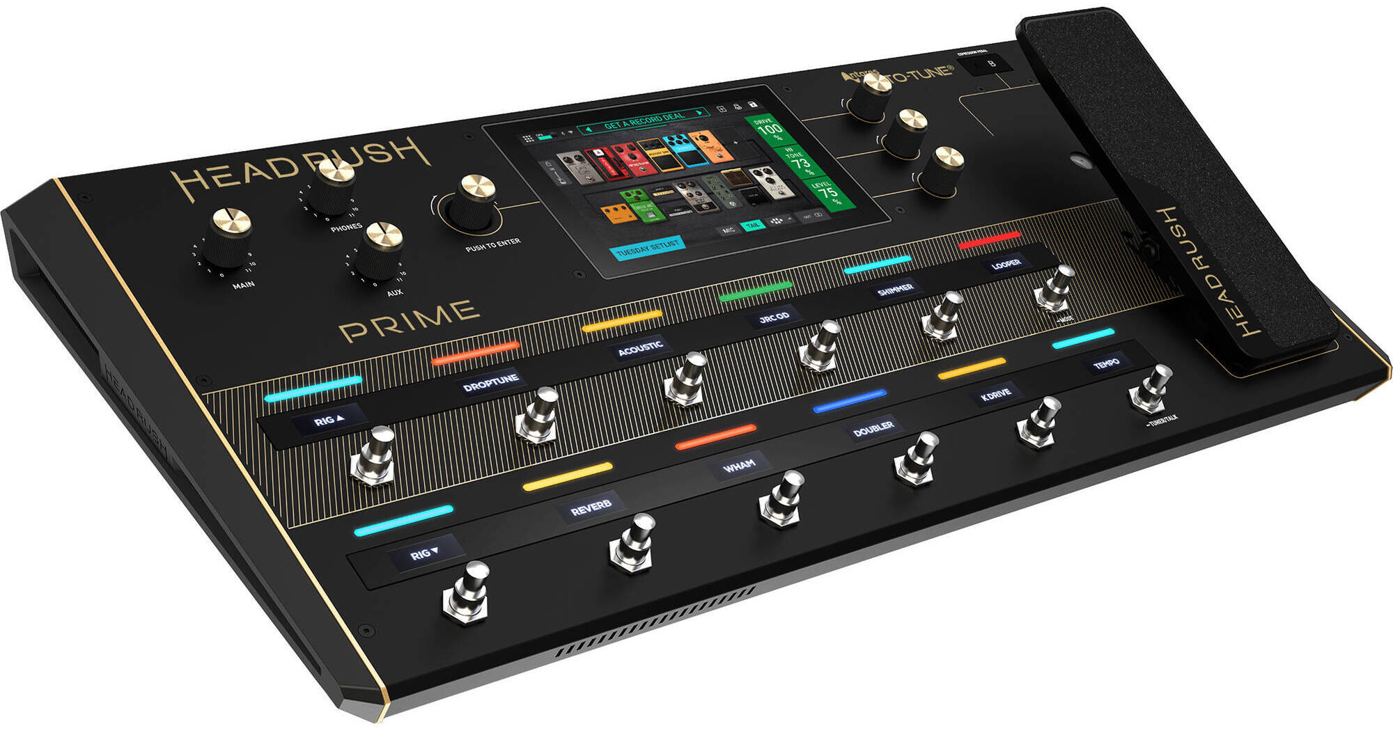 HeadRush Prime Multi-FX Guitar Pedal with Amp Modeler HRPRIMEXUS