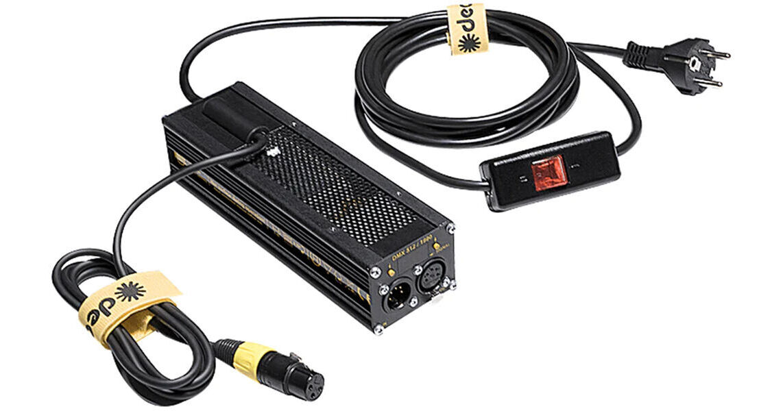 Dedolight Basic DLH4 Tungsten 3-Light Kit with DMX KA24B-U-DMX