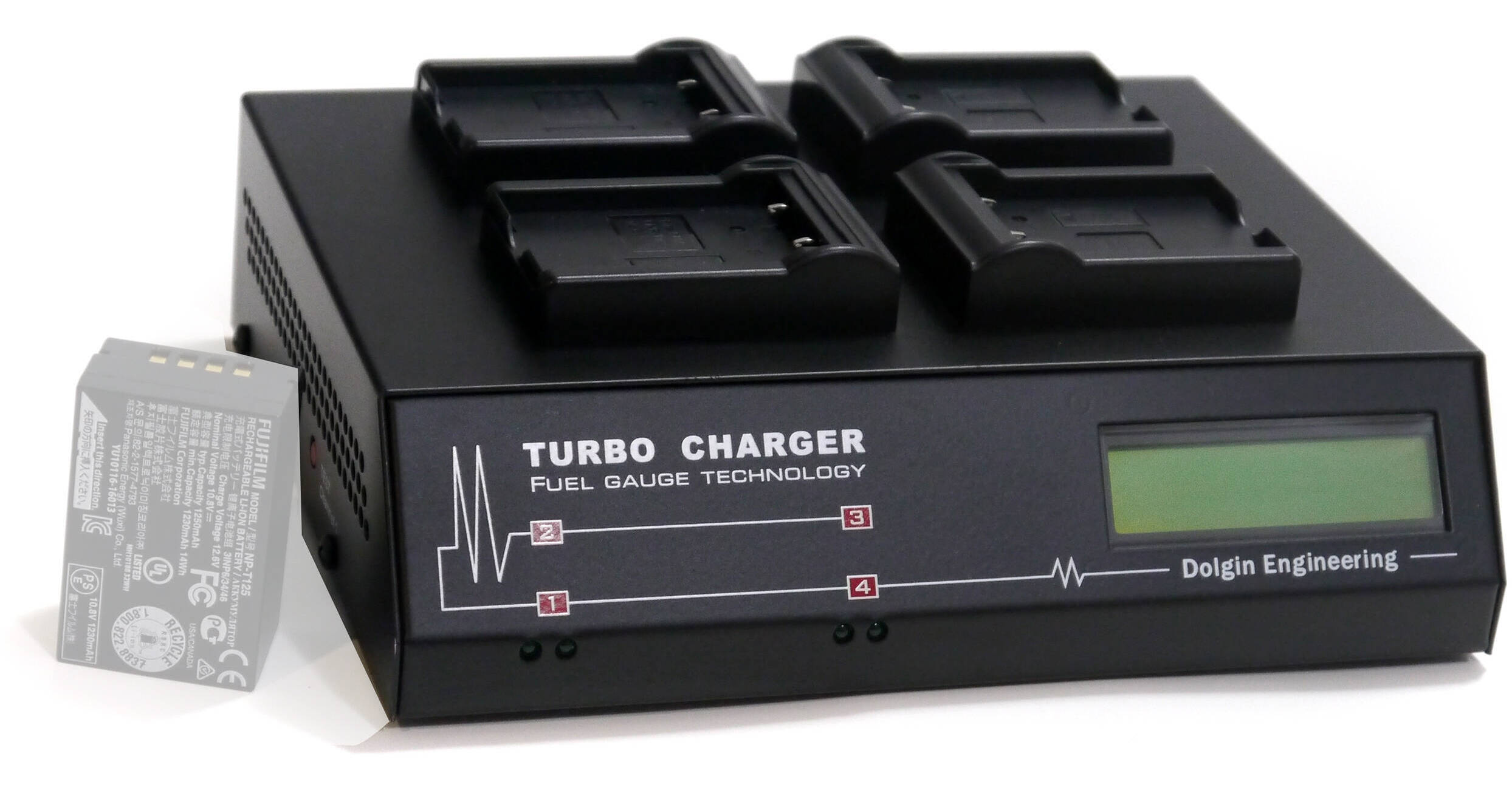 Dolgin Engineering TC400 Fast Four-Positi TC400-PAN-BLC12-TDM