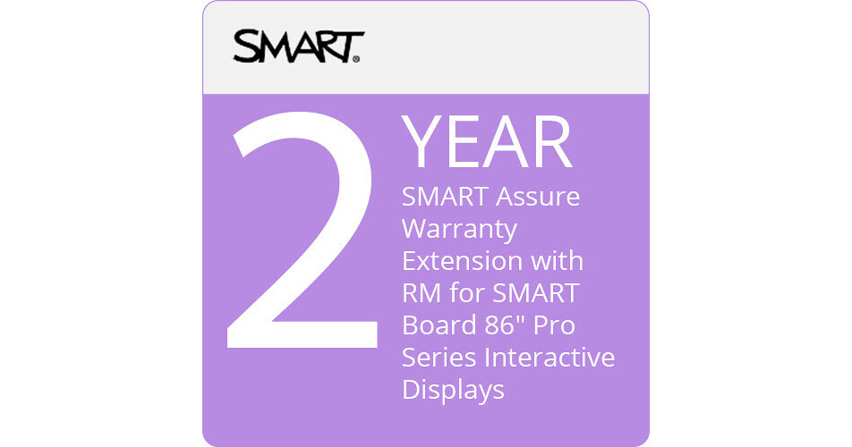 SMART Technologies 2-Year SMART Assure Warranty EOW2SBID86P B&H