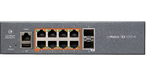 Cambium cnMatrix EX1010-P 8-Port PoE+ Compliant MX-EX1010PXA-1
