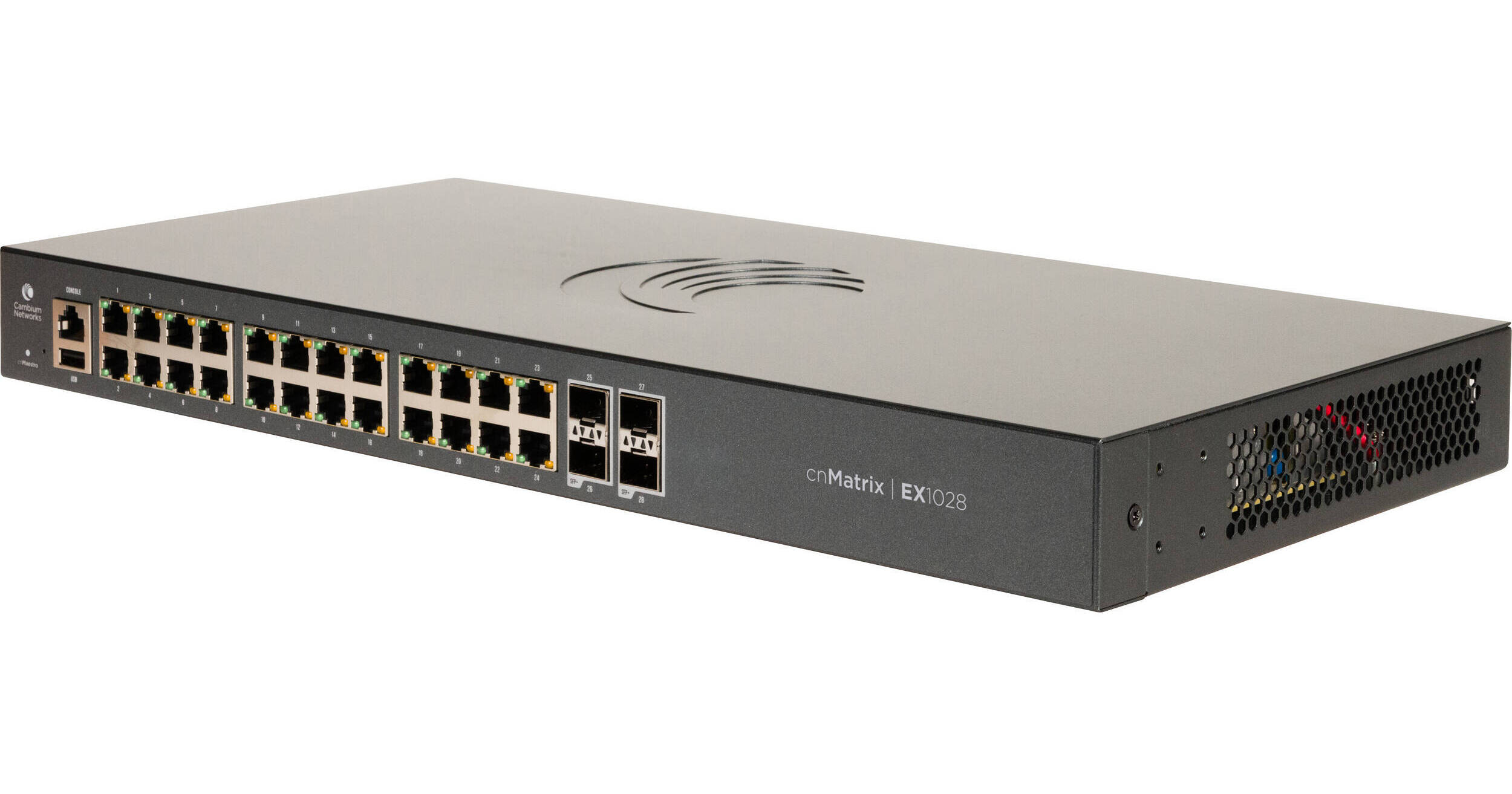 Cambium cnMatrix EX1028-P 24-Port PoE+ Compliant MX-EX1028PXA-1