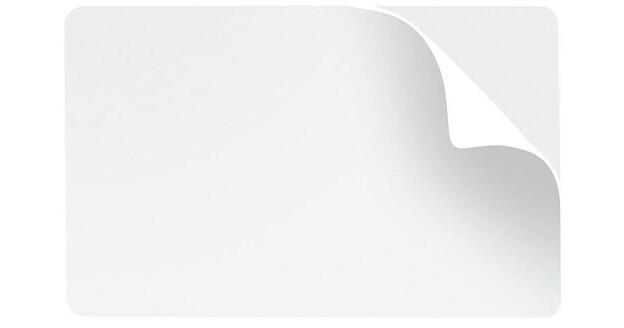 Fargo CR-79 Adhesive Paper-Backed UltraCard PVC Cards 081759 B&H