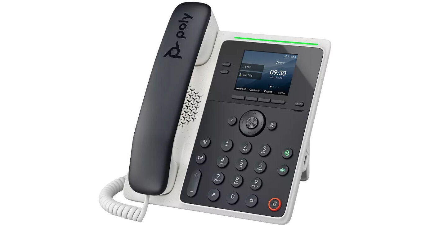Poly Edge E100 IP Phone 2200-86980-025 B&H Photo Video