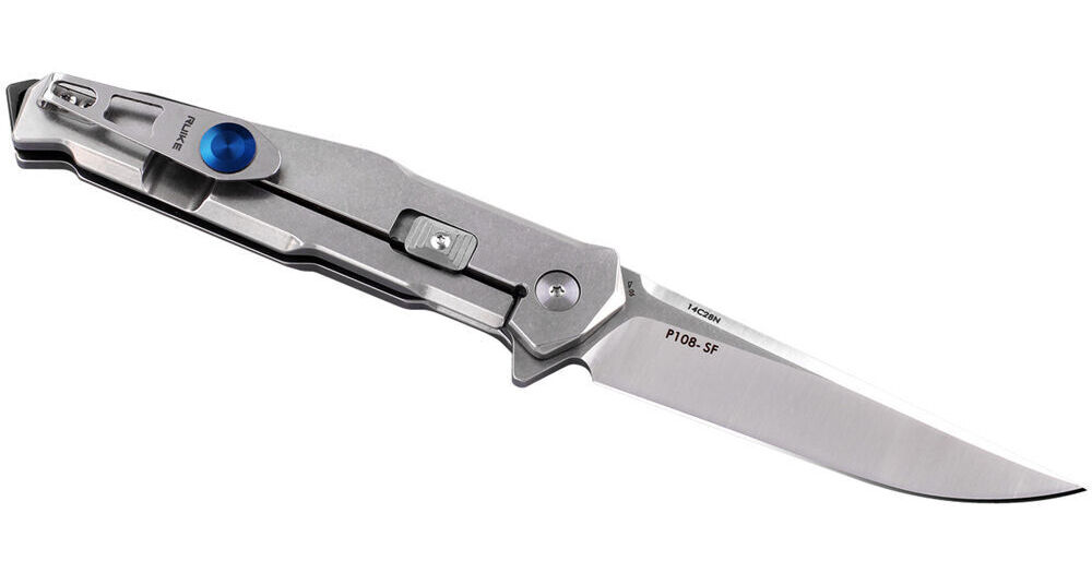 Ruike P108 Folding Knife (Silver) P108-SF B&H Photo Video