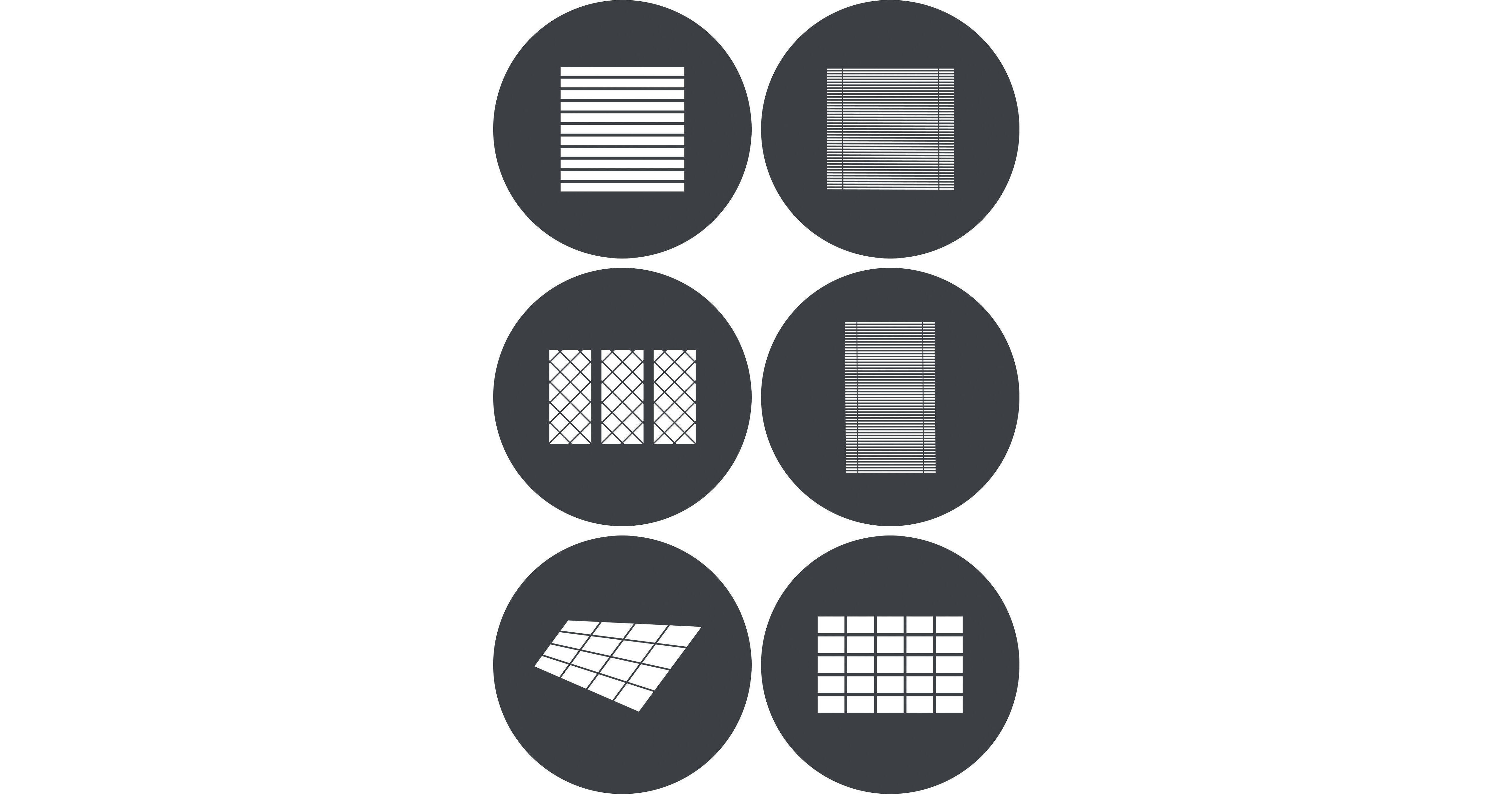 Godox GP-GS4 Gobo Set for MG1200Bi Spotlight Mount (6-Pack)