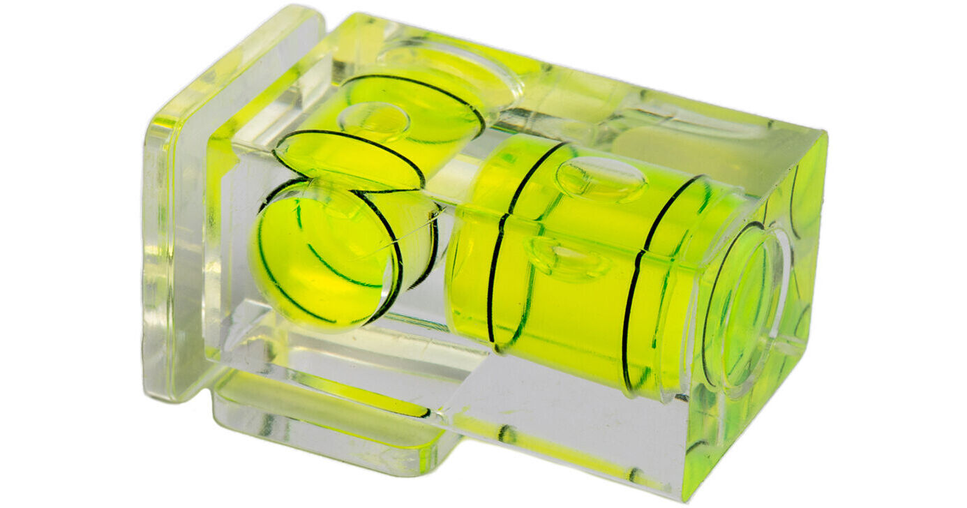 Negative Supply Two-Axis Hot-Shoe Bubble Level 2AXBL B&H Photo
