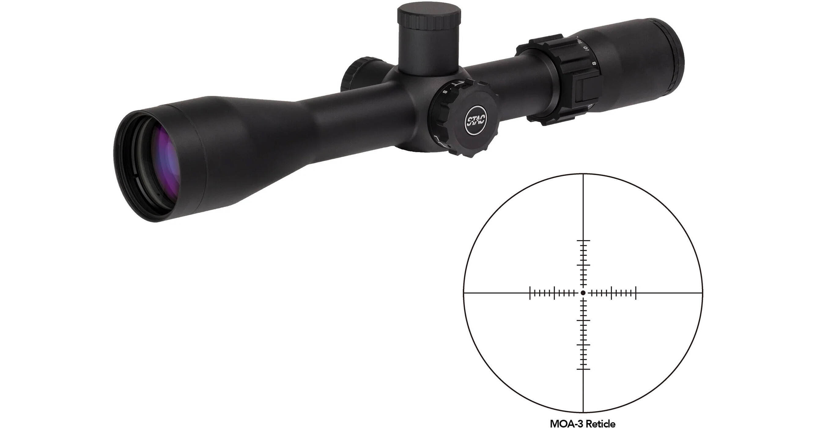 Sightron 3-16x42 S-TAC Riflescope (MOA-3 Reticle) 26013 B&H