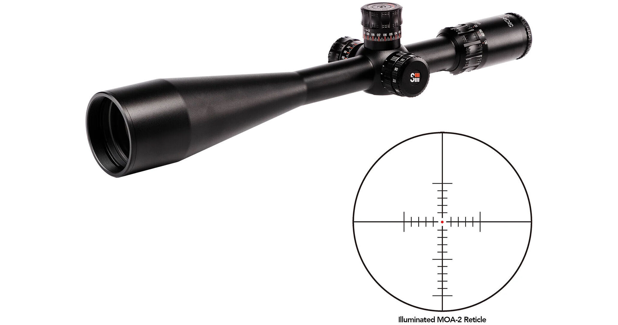Sightron 10-50x60 SIII PLR Zero Stop Riflescope 28010 B&H Photo