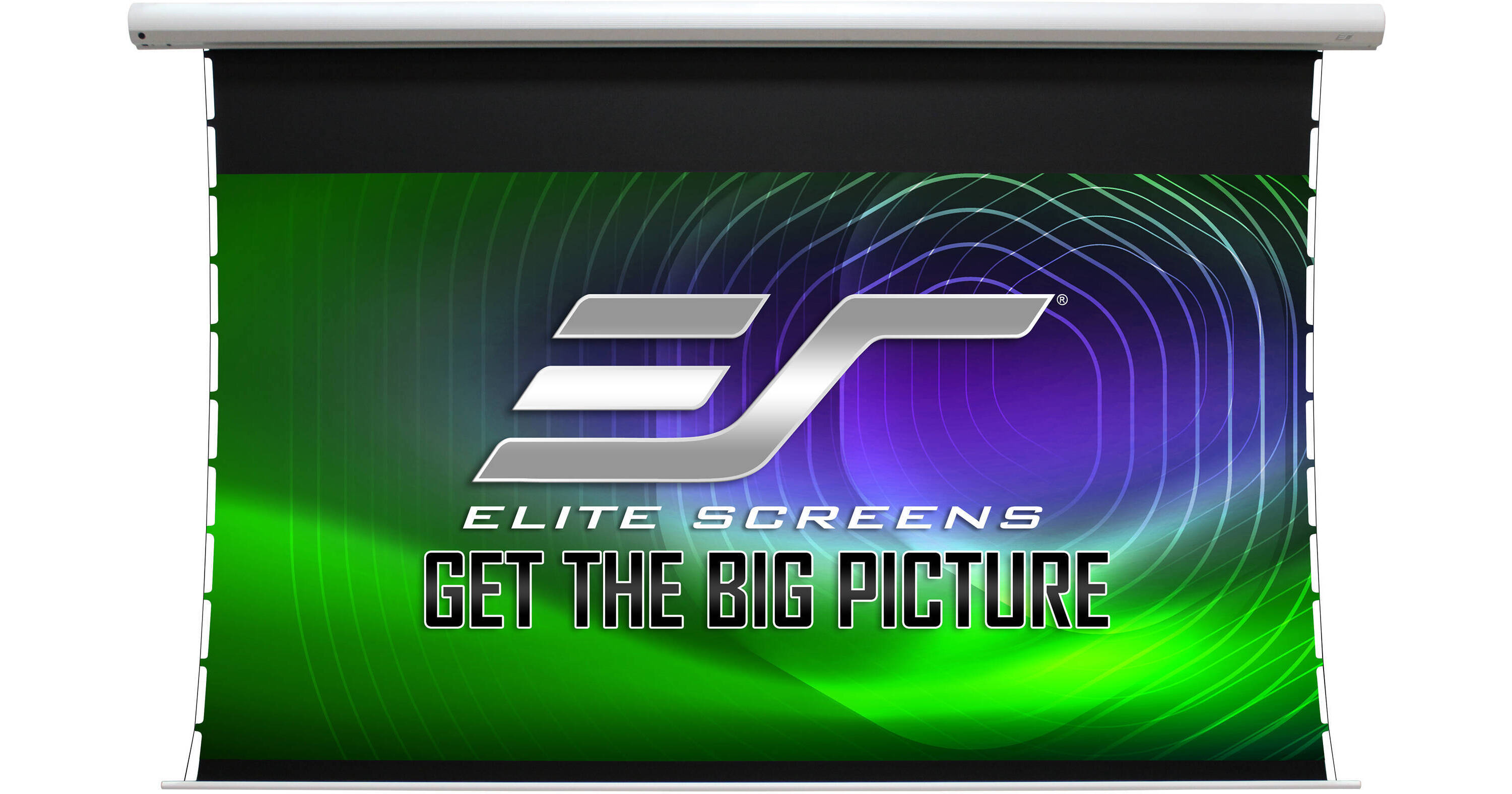 Elite Screens 101" ALR CLR3 Motorized Tensioned STT101XH2-CLR3