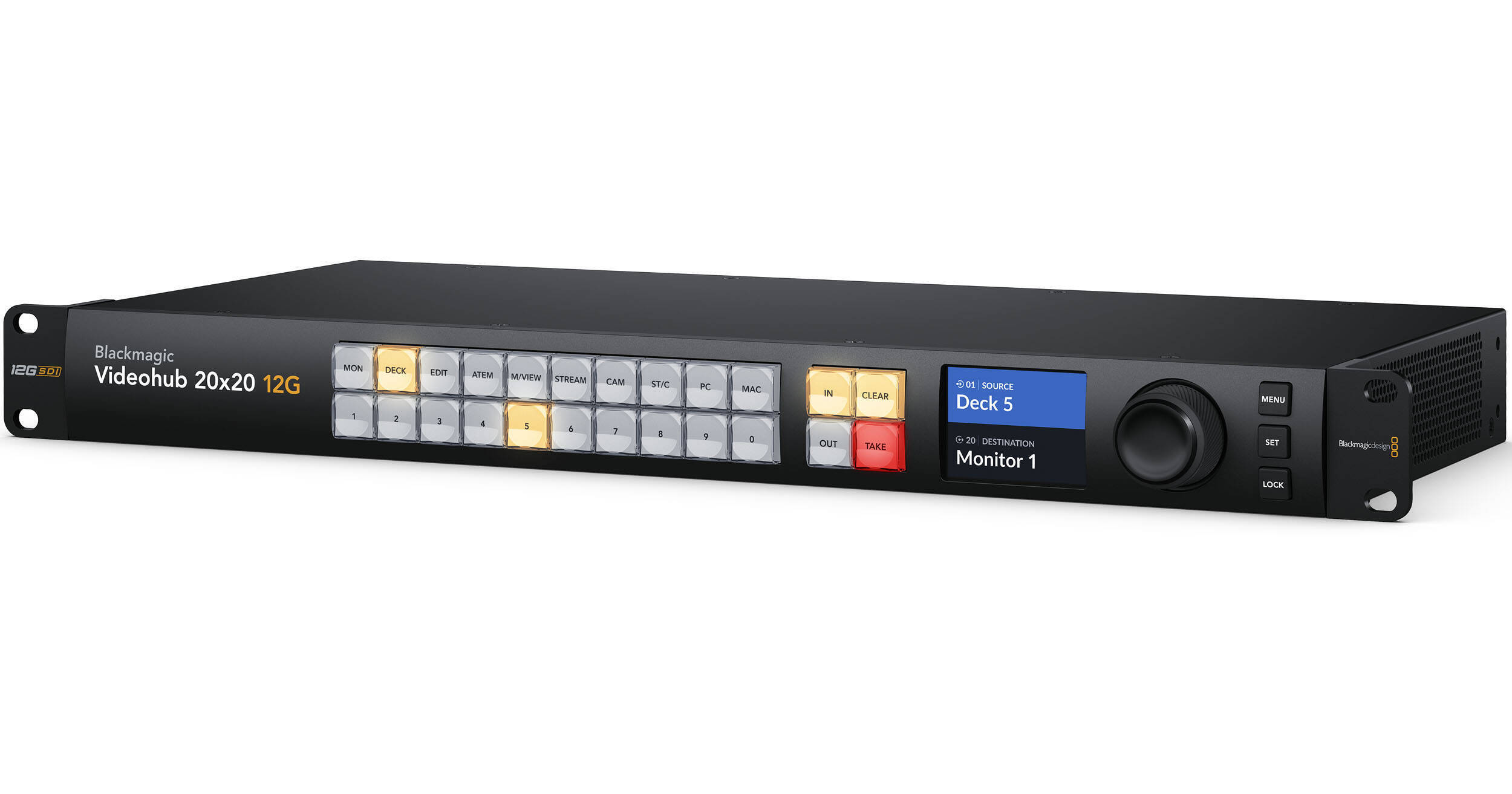 Blackmagic Design Videohub 20x20 12G Zero-Latency