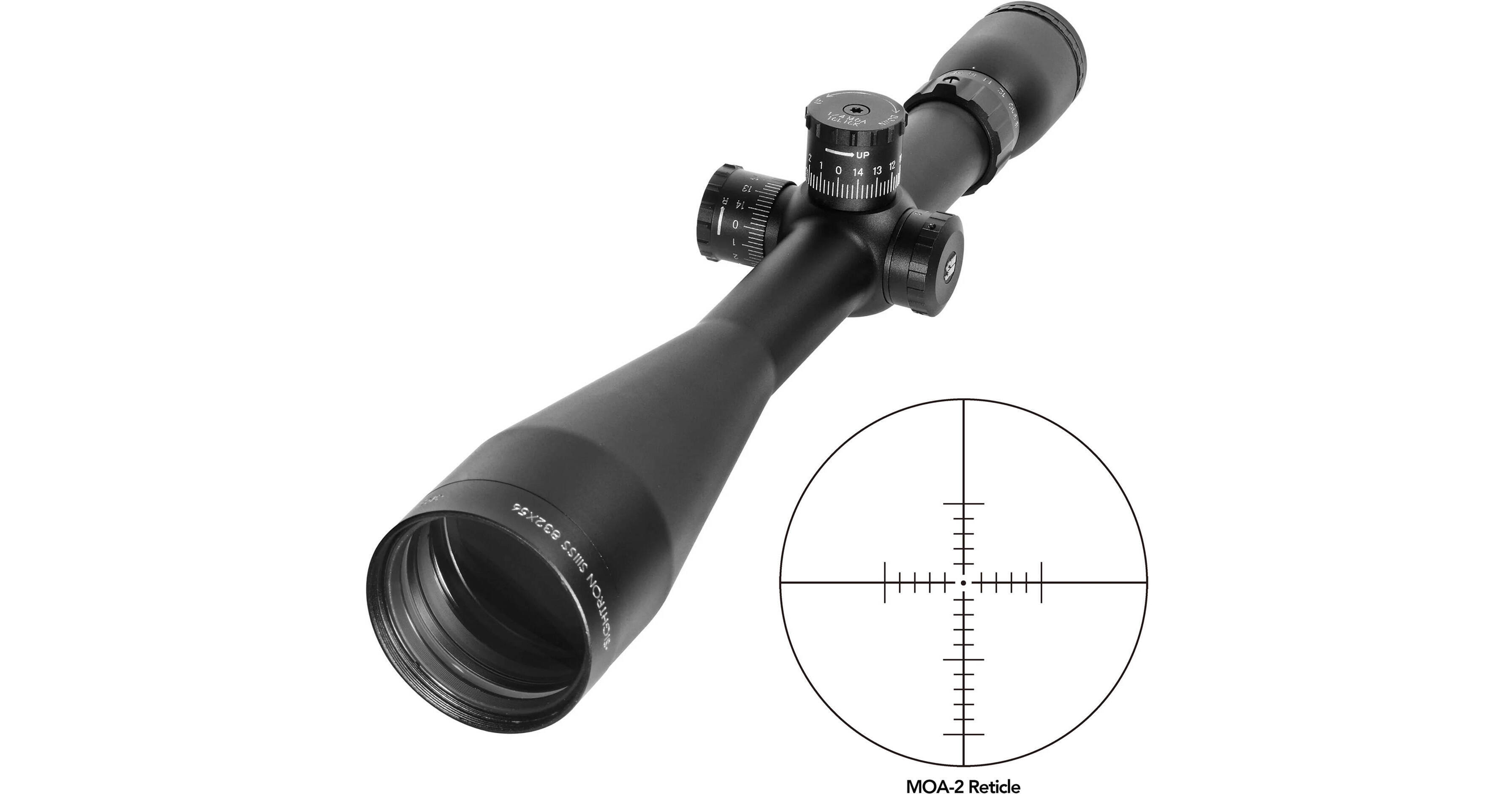 Sightron 8-32x56 SIII Long Range Riflescope (MOA-2 Reticle)