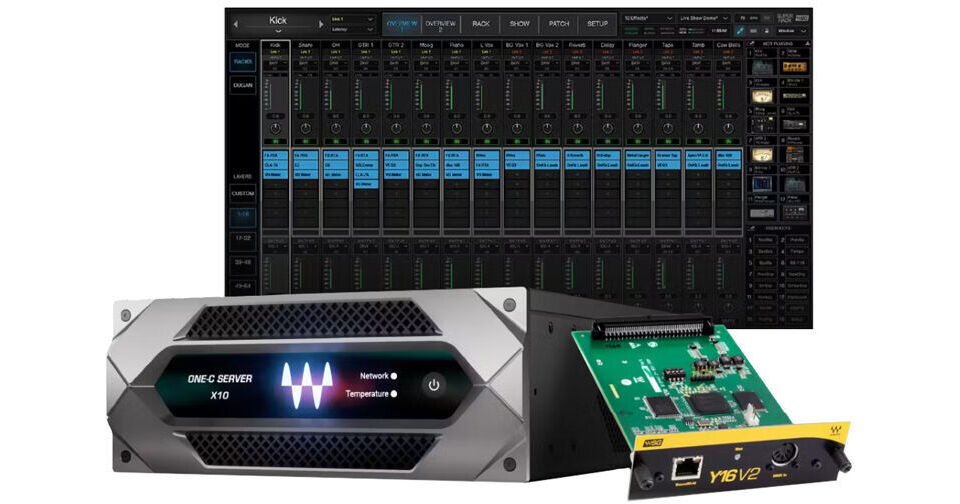 Waves SuperRack SoundGrid One-C Combo for Yamaha CMBSG1CYMHSB