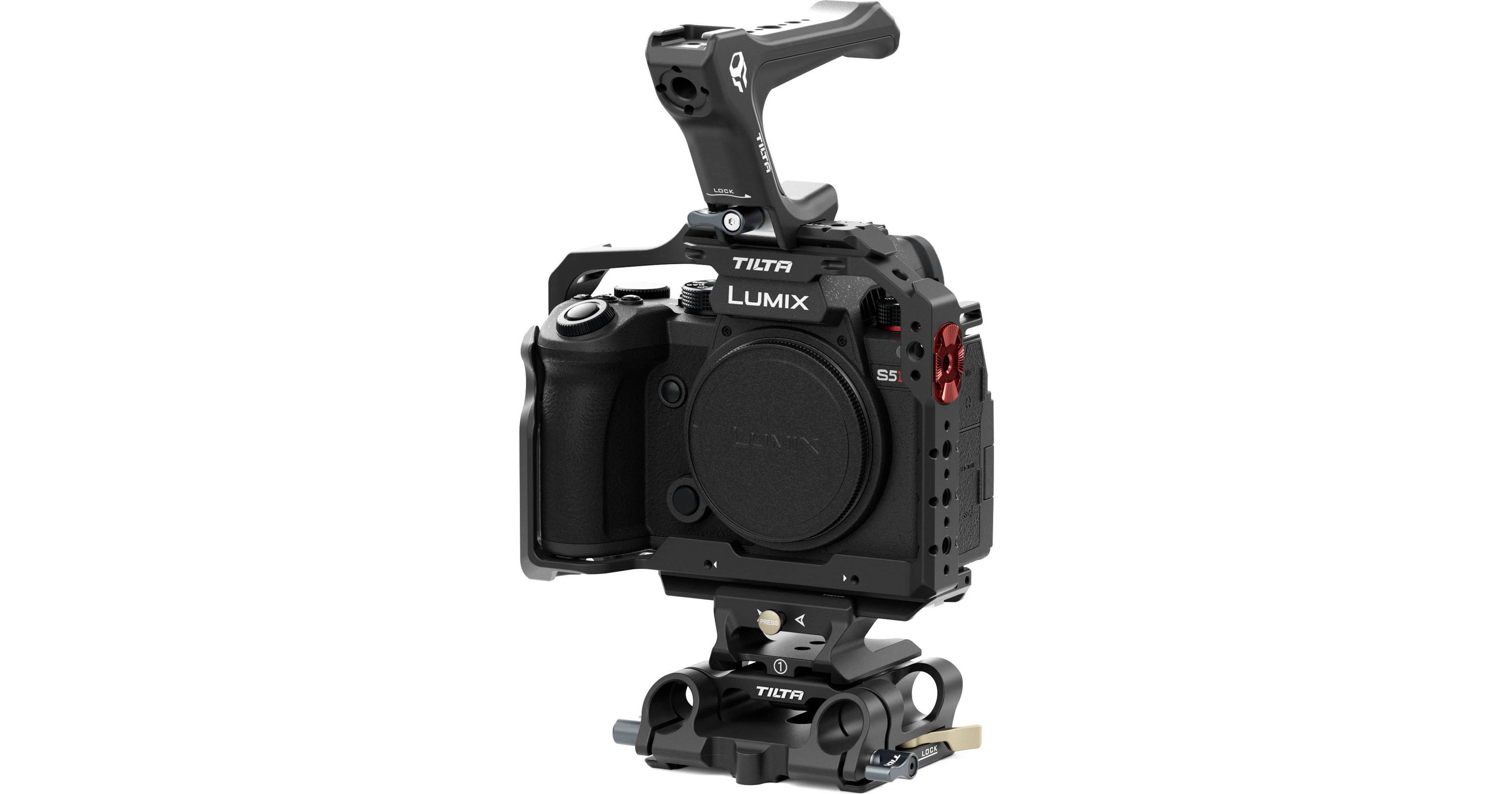 Tilta Camera Cage Basic Kit for Panasonic S5 II, S5 TA-T50-A-B