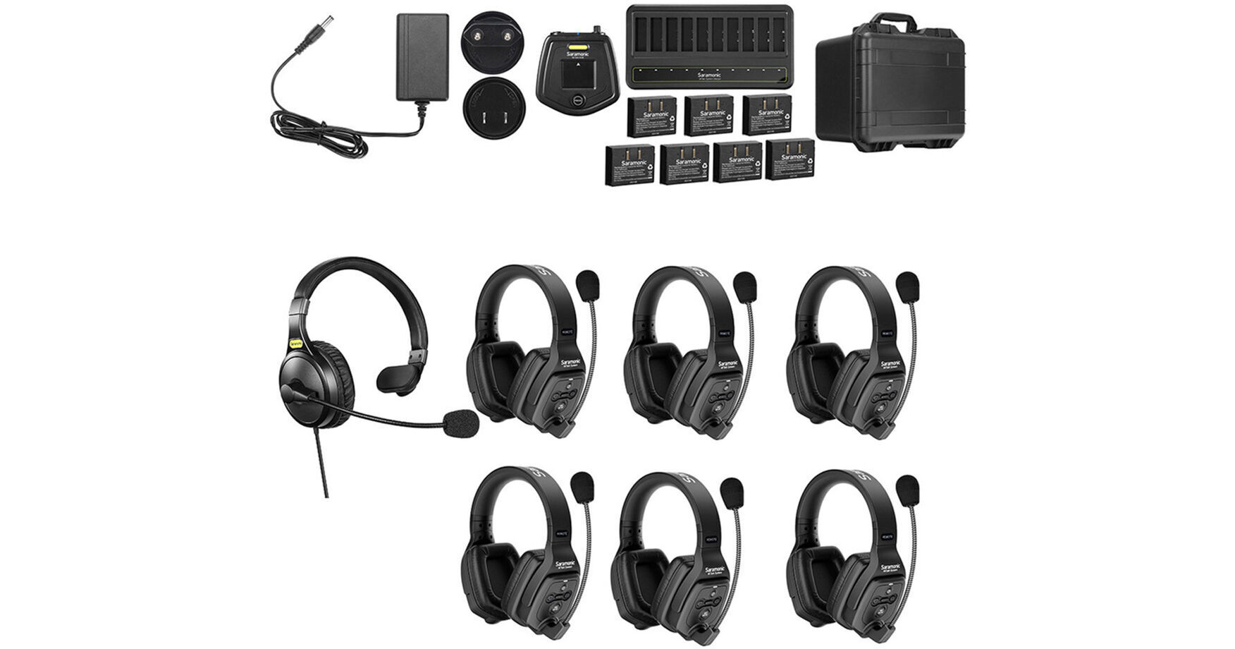 Saramonic WiTalk-WT7D 7-Person Full-Duplex Wireless WITALK-WT7D