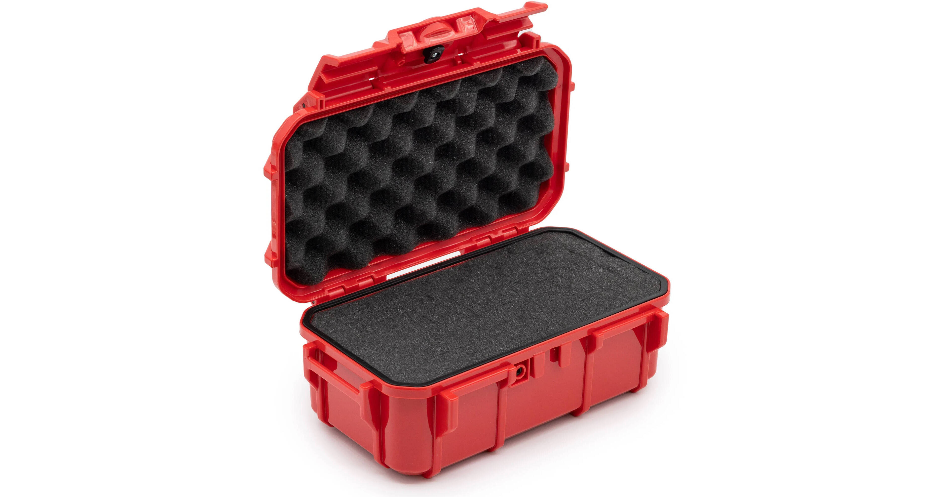 Seahorse 57 Micro Hard Case (Red, Foam Interior and O-Ring)