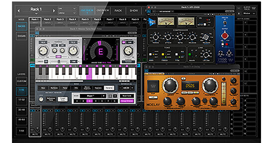 Waves SuperRack Performer Live Sound Plug-In Host SPRCKNAT B&H