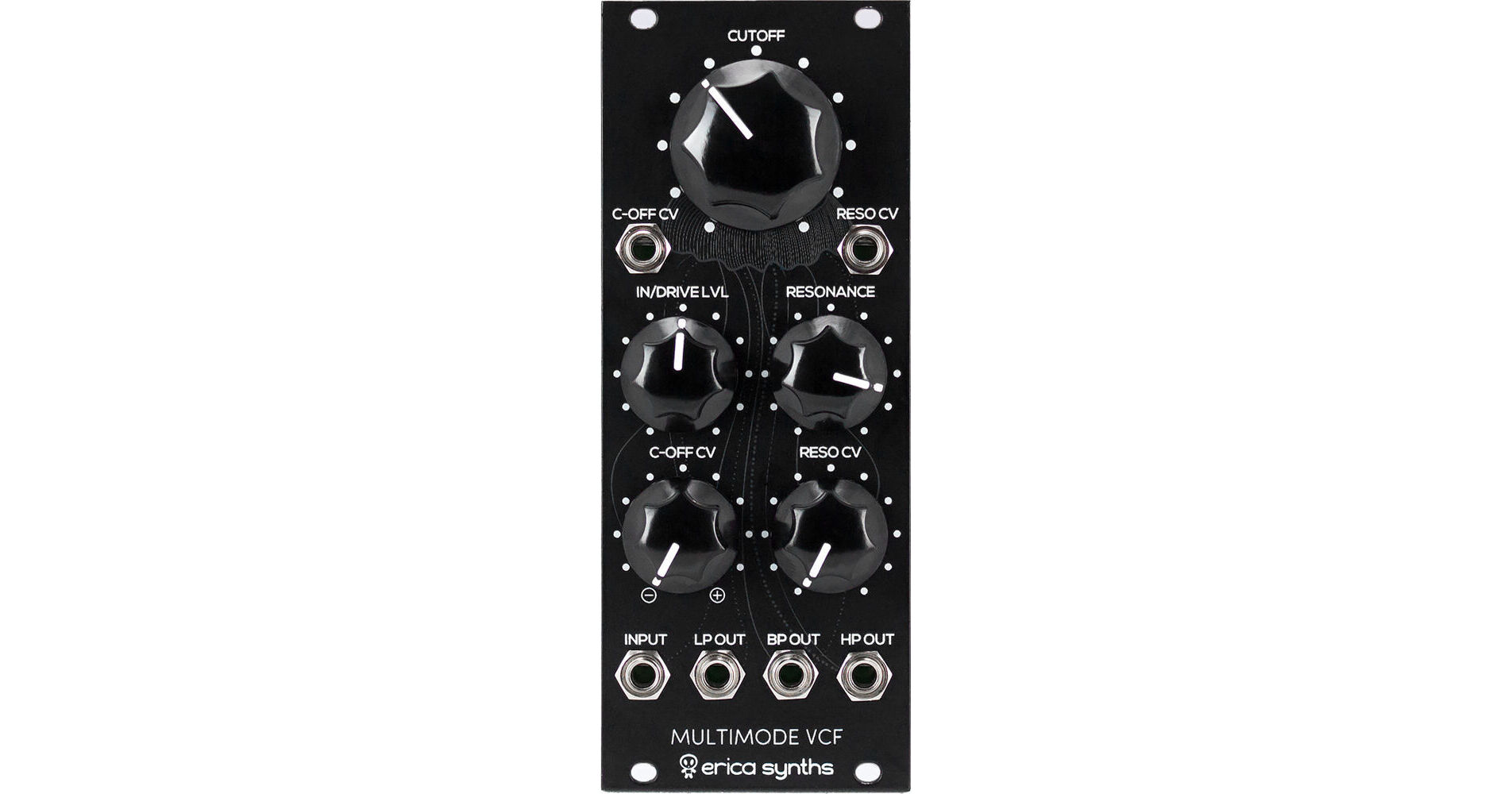 Erica Synths Black Multimode VCF Eurorack Module 4751030820125