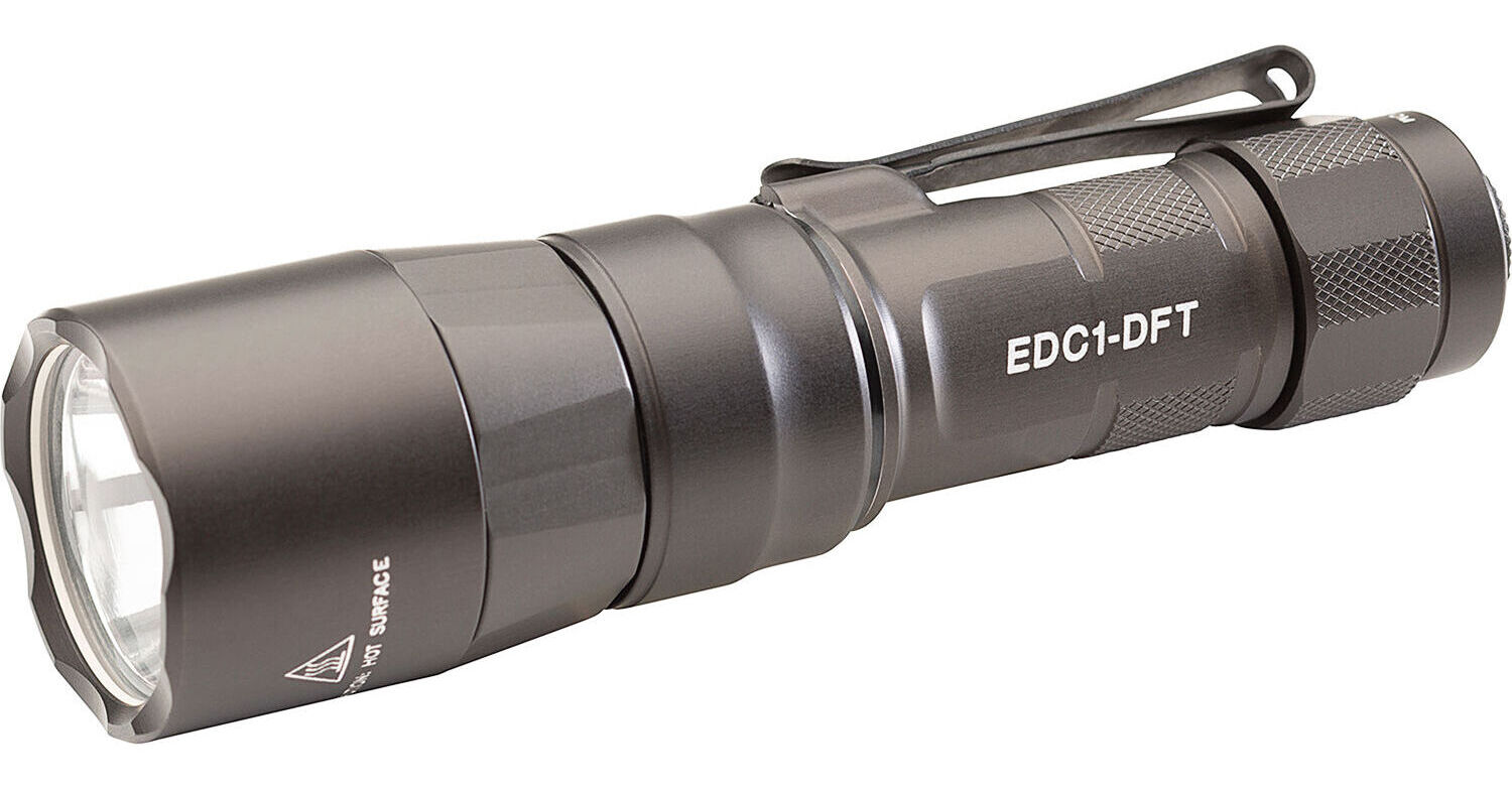 SureFire EDC1-DFT Dual-Fuel Rechargeable Flashlight EDC1-DFT-HA