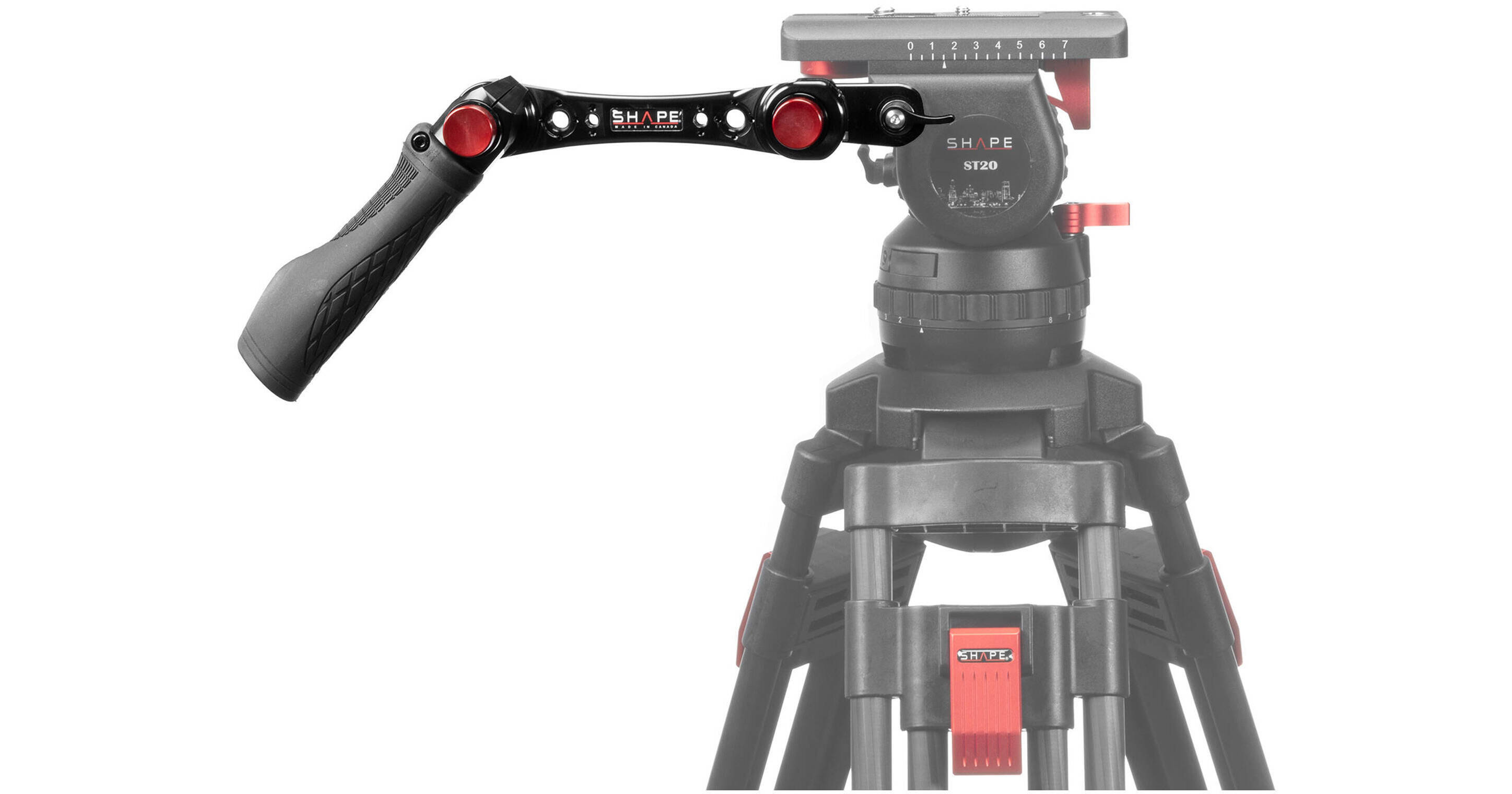 SHAPE Tripod Pan Handle with Push-Button for ST Series PANST B&H