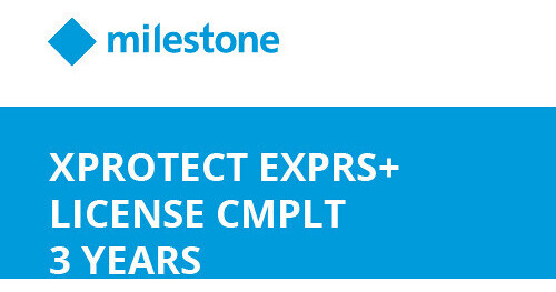Milestone XProtect Express+ DL with 3-Year Care Plus for