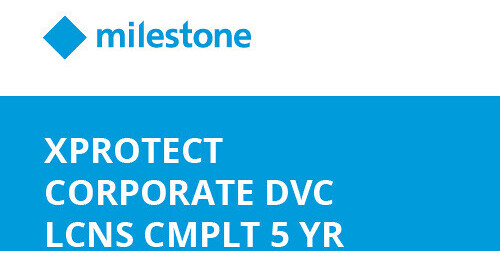 Milestone XProtect Corporate Device Channel License with 5-Year