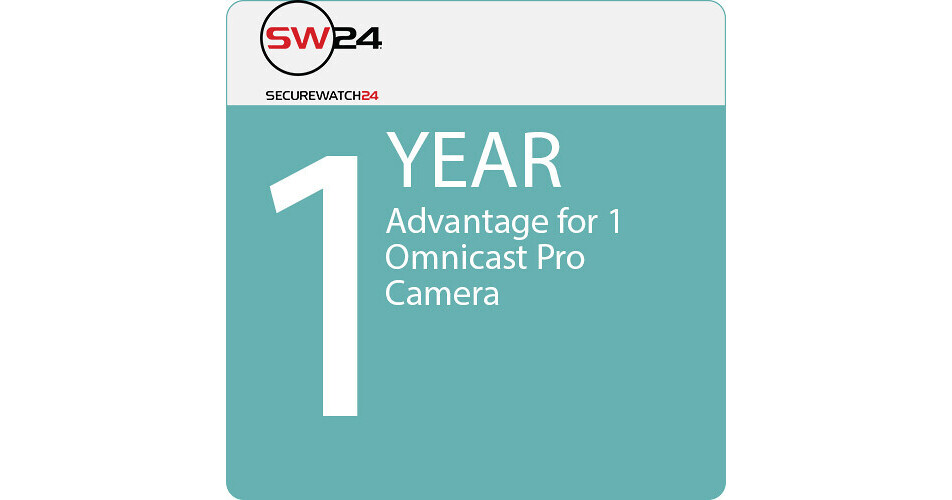 Genetec by SecureWatch24 Advantage for Omnicast Pro ADV-CAM-P-1Y