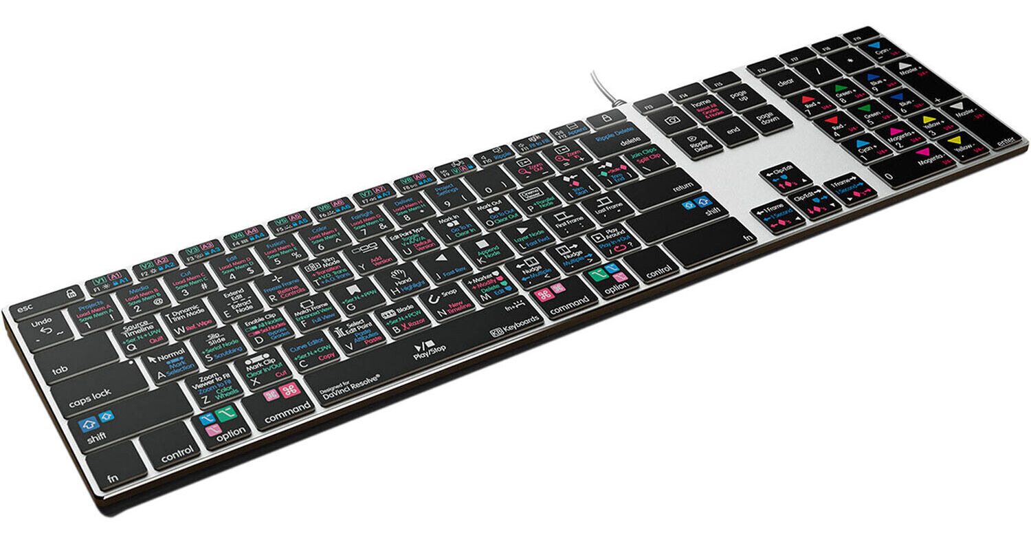 KB Covers Davinici Resolve Backlit Pro DAVCINCI-BLP-MAC-ANSI-US KB Covers Davinici Resolve Backlit Pro DAVCINCI-BLP-MAC-ANSI-US