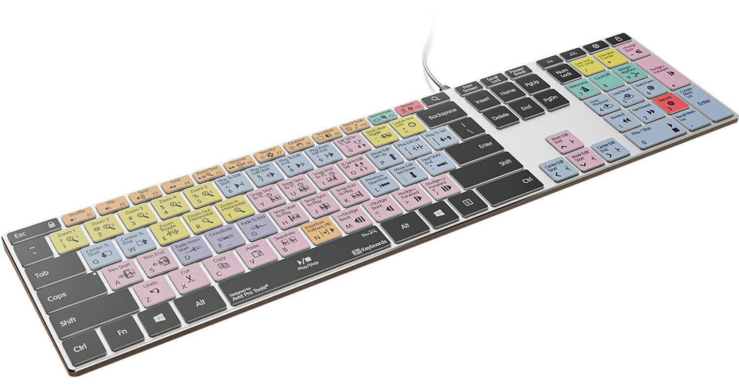 KB Covers Pro Tools Keyboard (Windows) PROTOOLS-BLP-WIN-ANSI-US