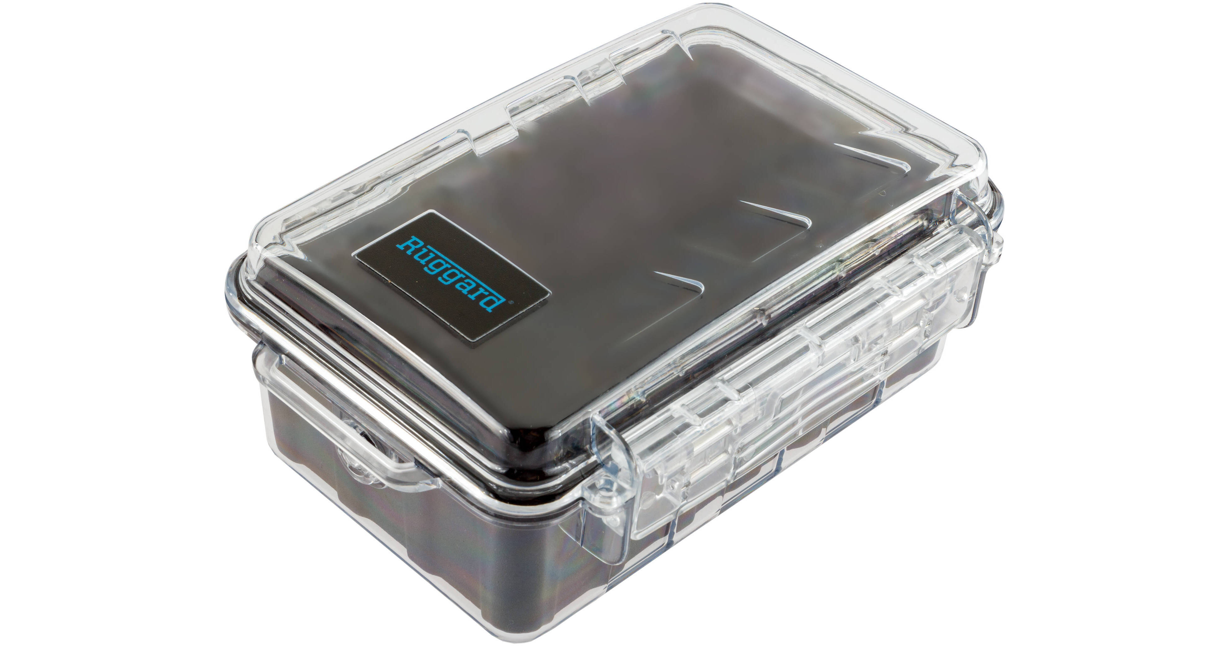Ruggard Clear Hard Case with Black Lining (Medium) GAO-1670-BC