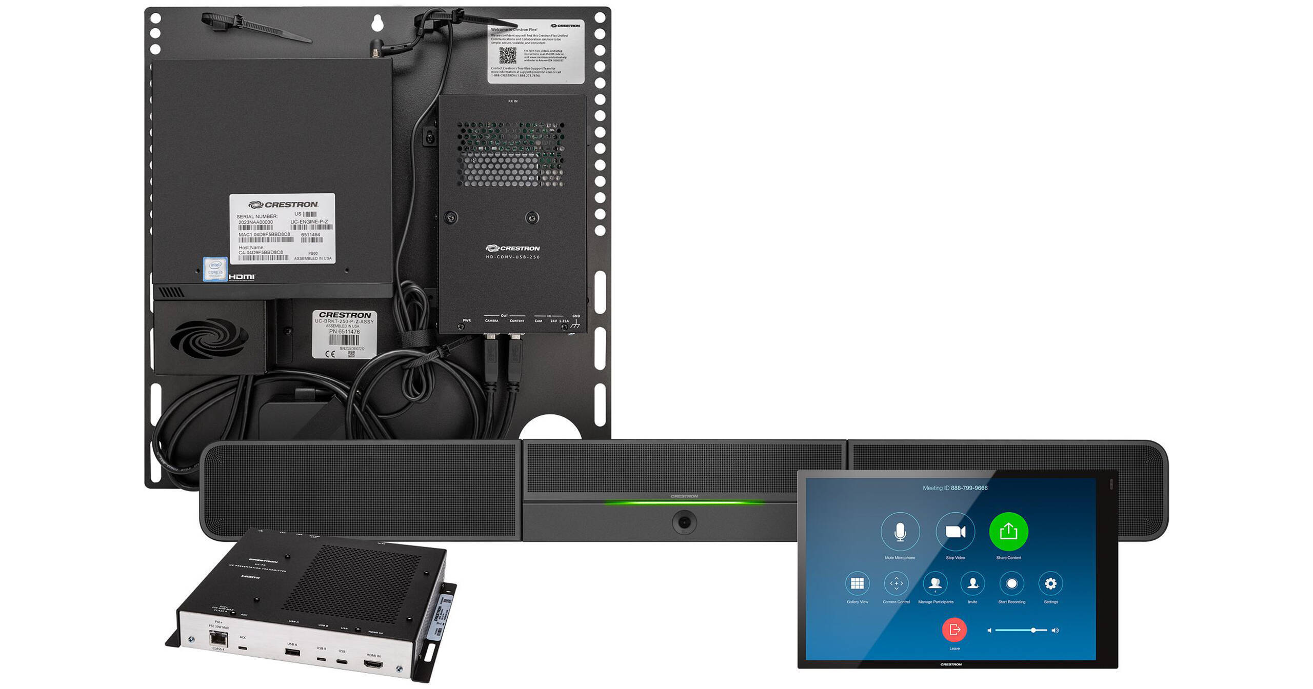 Crestron UC-BX30-Z-WM Flex Advanced Small Room UCBX30ZWM B&H