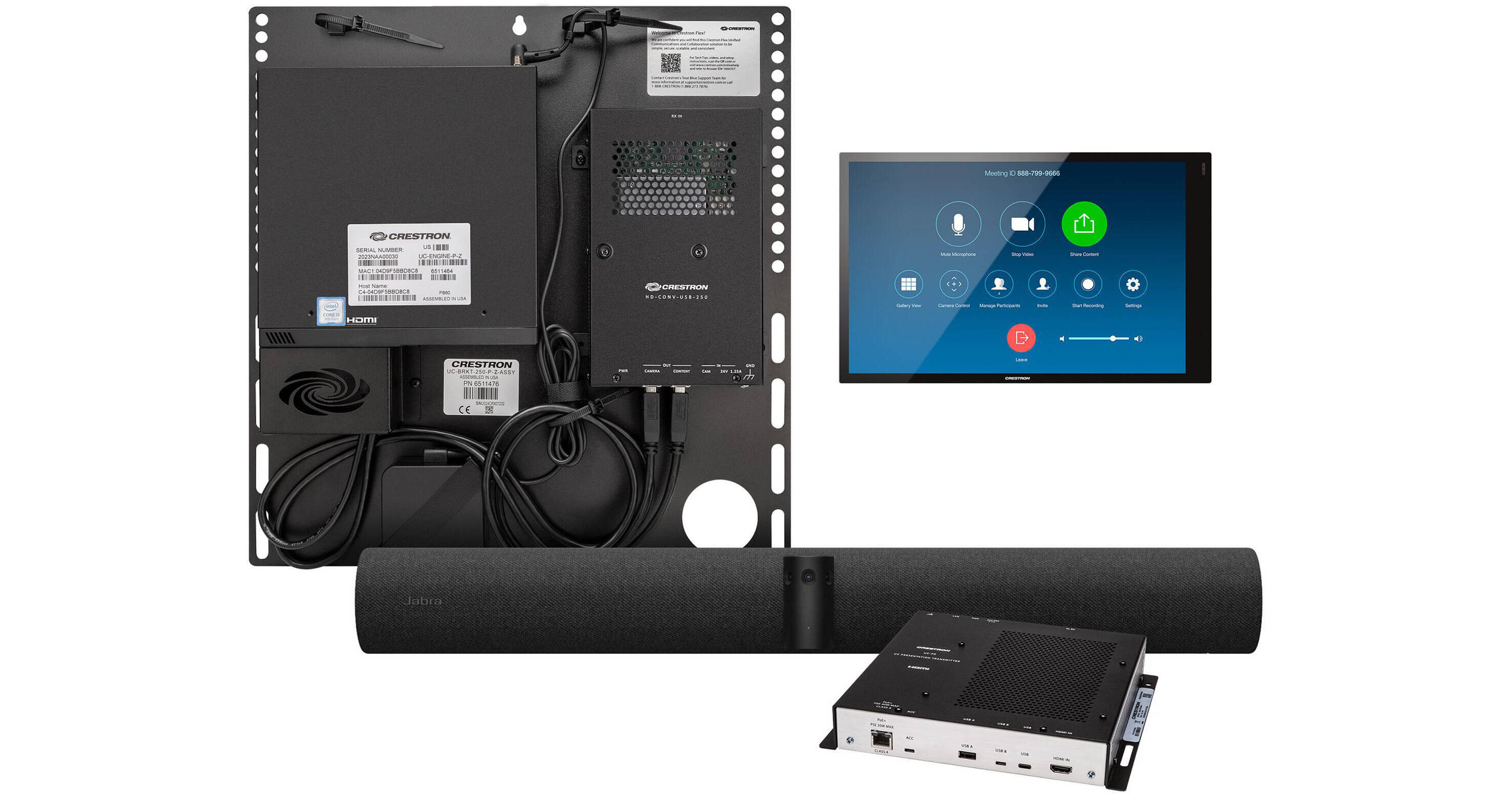 Crestron UC-BX31-Z-WM Flex Advanced Small Room UC-BX31-Z-WM B&H