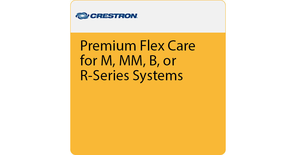Crestron Premium Flex Care for M, MM, B, or R-Series UC-FLEXCARE