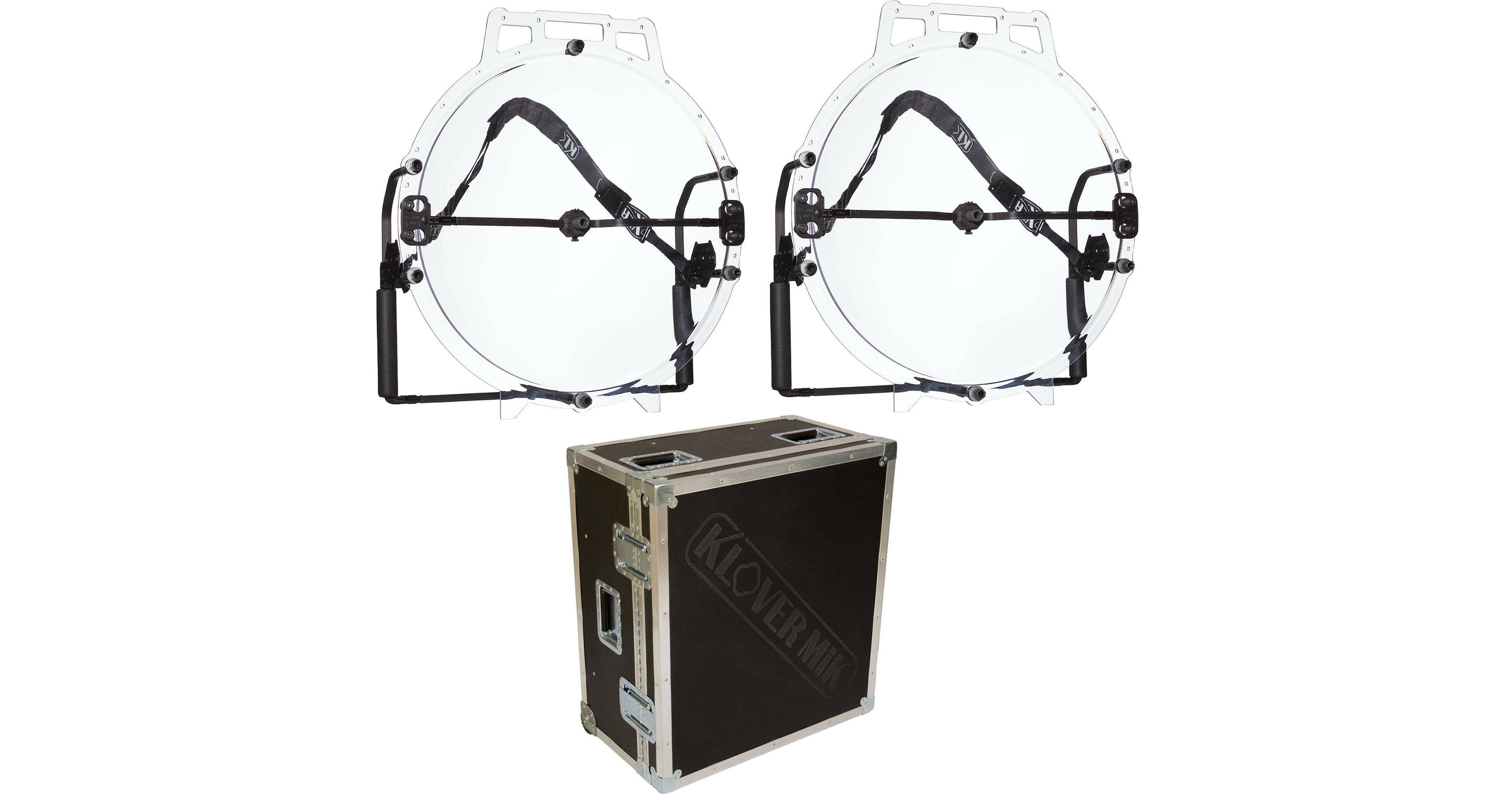 Klover Dual MiK 26 Parabolic Microphone Dish KM-26K-K-KK-DUAL