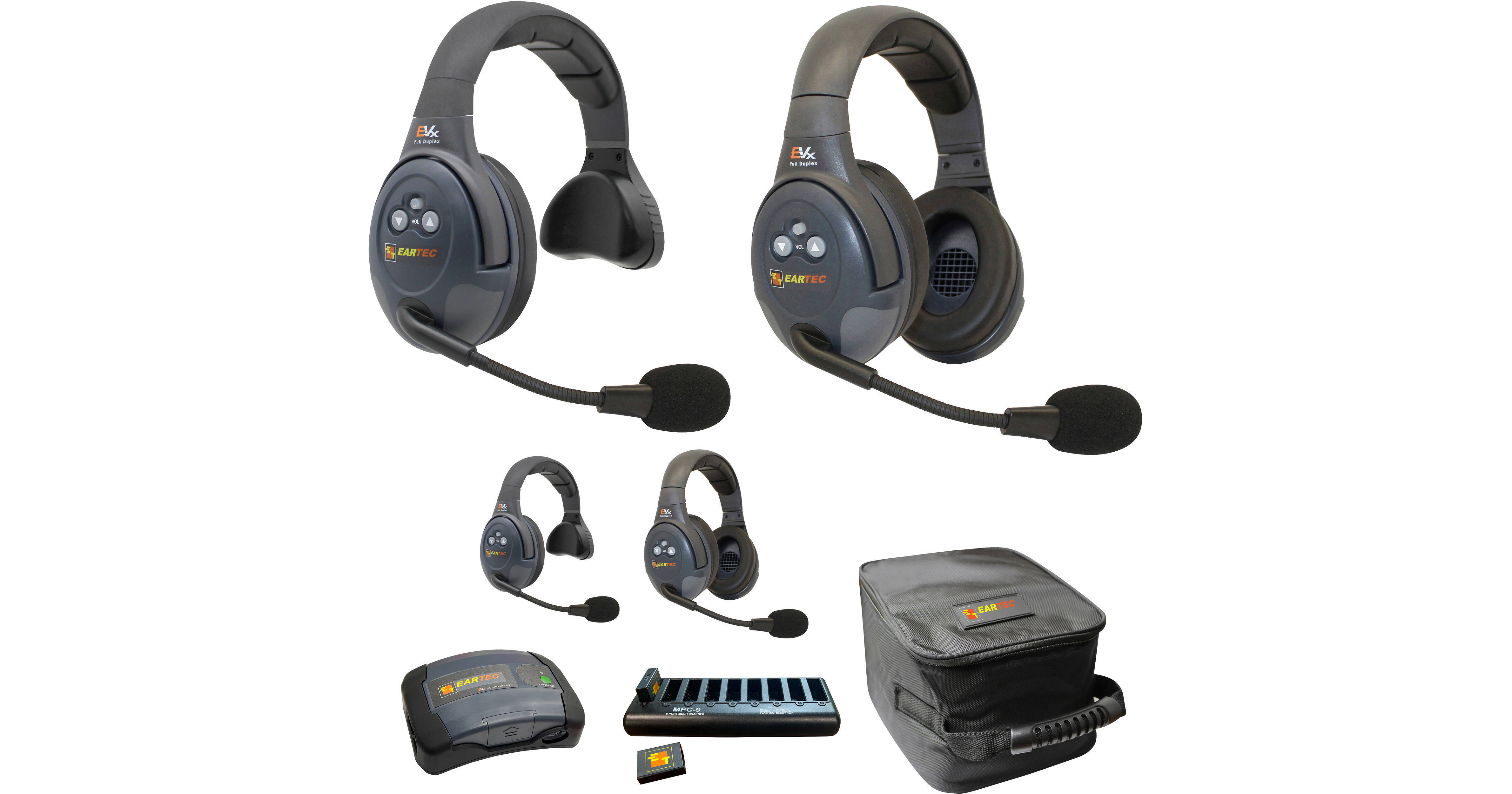 Eartec EVADE EVX422-CM Dual-Channel Light-Industrial EVX422-CM