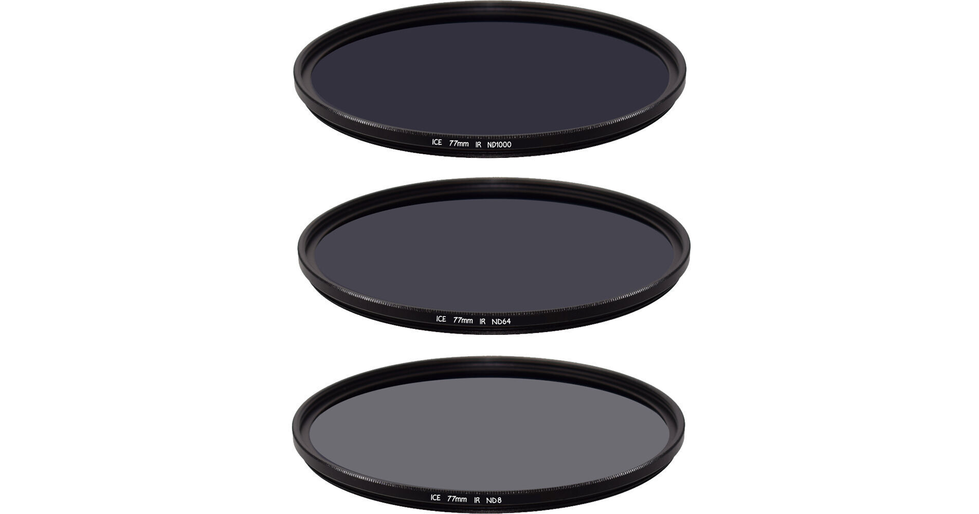 Ice Ice 77mm ND/IR Cut Filter Kit (3, 6, 10-Stop) ICEIRNDSET-77