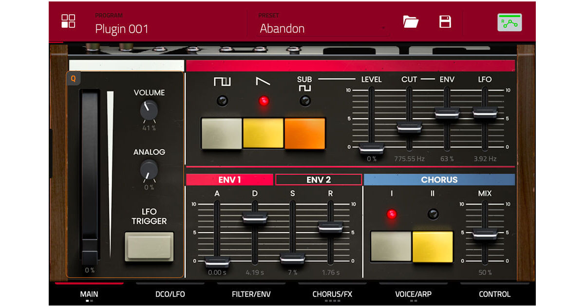AIR Music Technology Jura Classic '80s Synthesizer Software JURA