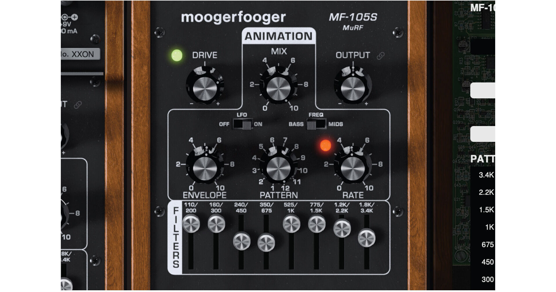 Moog MF-105S MuRF Resonant Filter Band and Pattern SOF-MF-105S