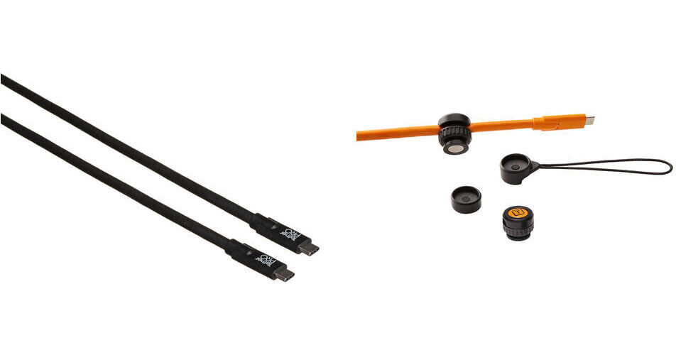 Tether Tools TetherPro USB-C Male Cable with TetherGuard Camera