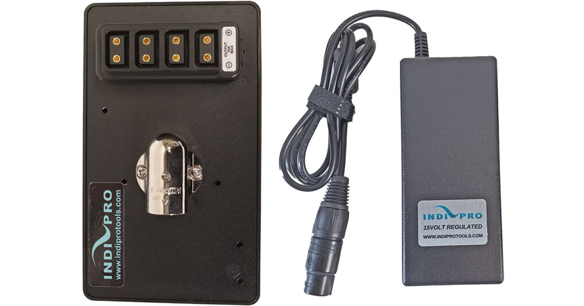 IndiPRO Tools 15 VDC Power Supply with V-Mount Battery VMEP15V
