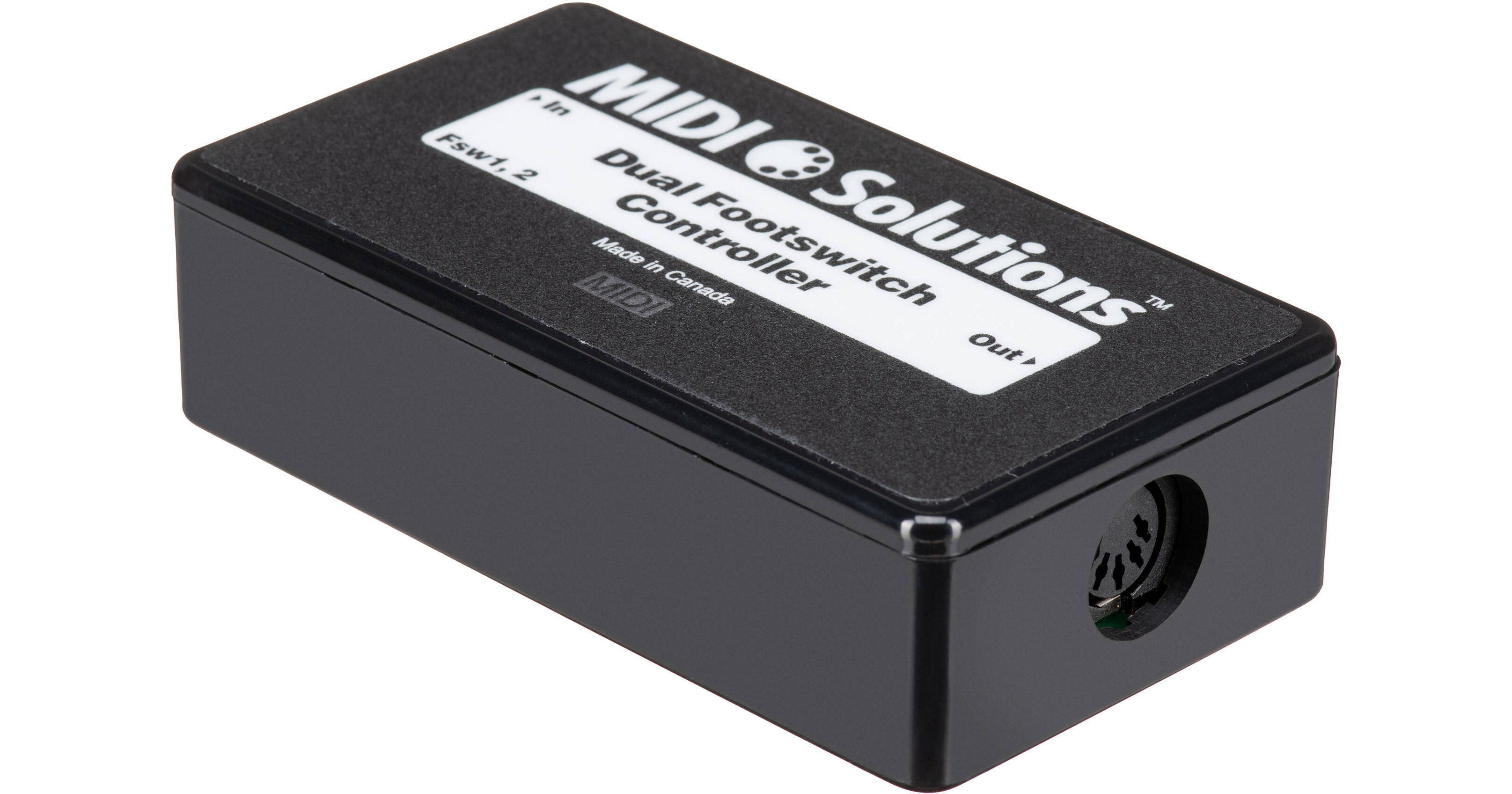 MIDI Solutions Dual Footswitch DUAL FOOTSWITCH CONTROLLER B&H