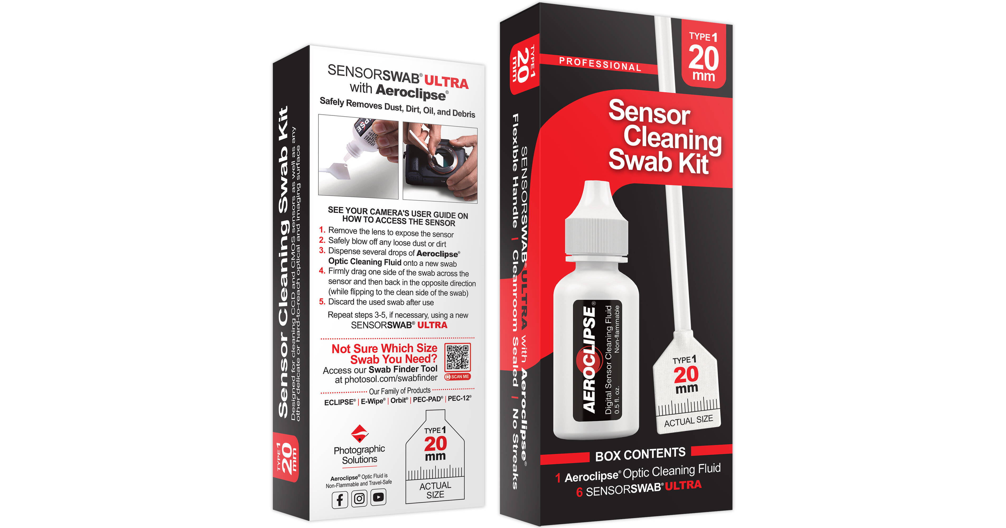 Photographic Solutions Sensor Cleaning Swab Kit KA-US1 B&H Photo