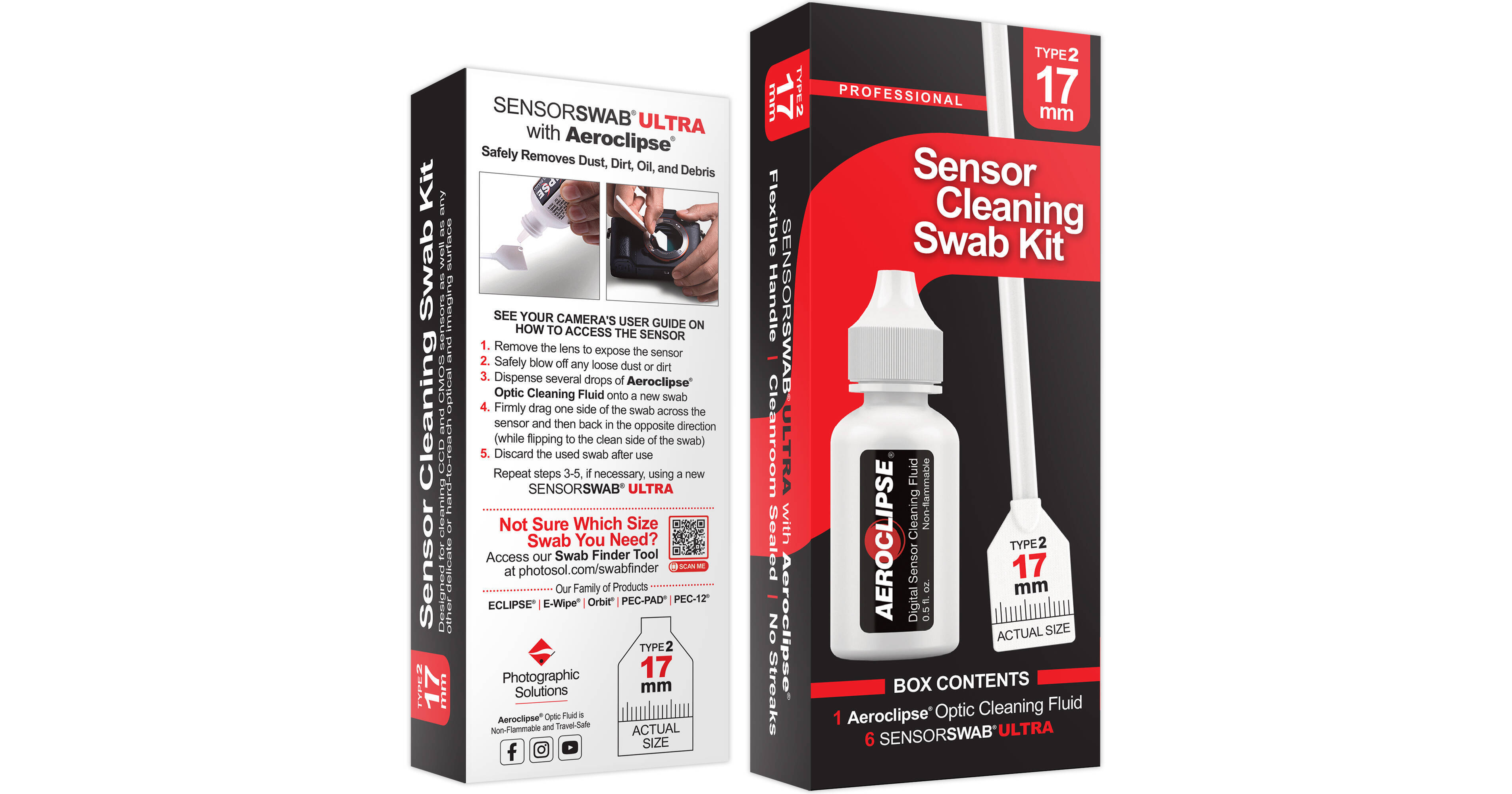 Photographic Solutions Sensor Cleaning Swab Kit KA-US2 B&H Photo